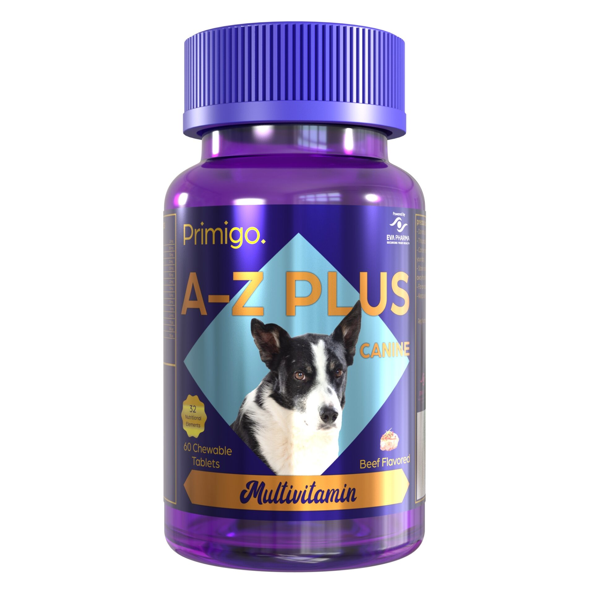 Primigo A-Z Plus Canine 60 Tablets For Dogs - EgyPuppy Pet Shop Online